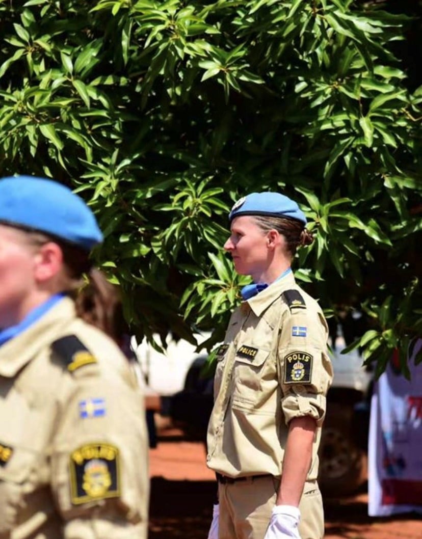 A Swedish peacekeeper's mission to goalkeepers in Sudan
