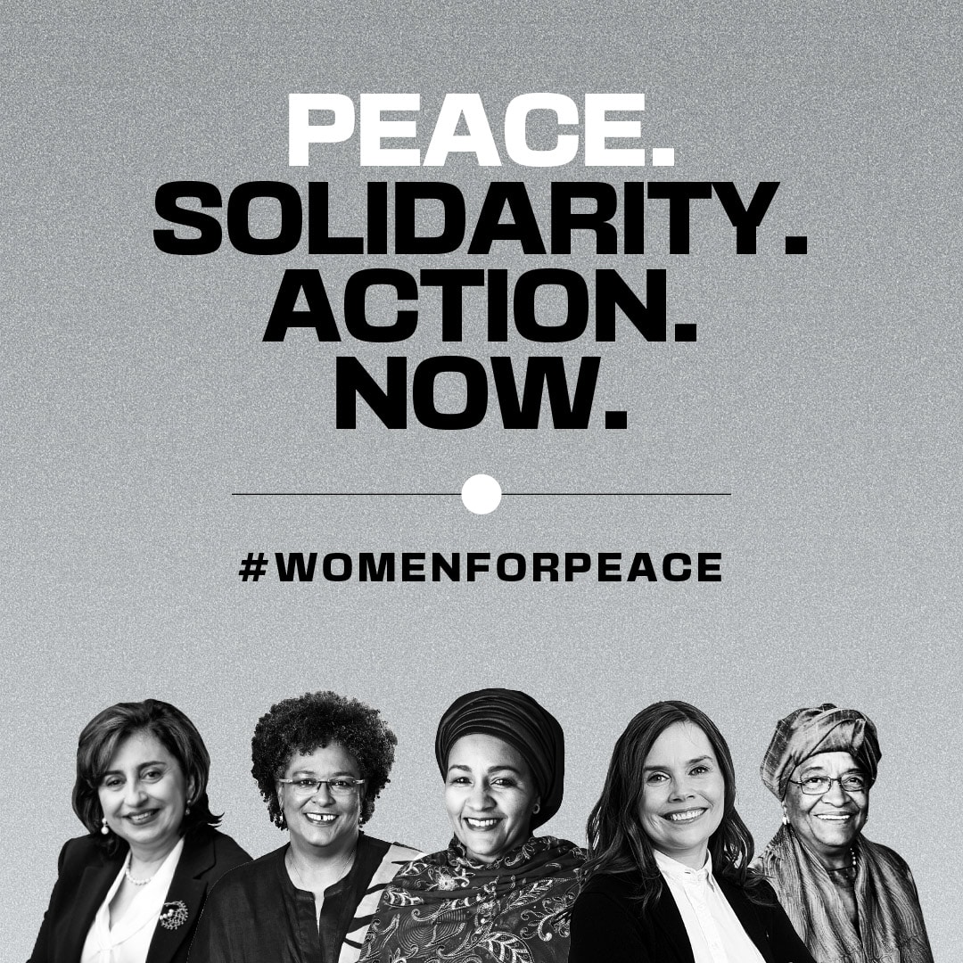 Global leaders launch #WomenForPeace - United Nations Western Europe