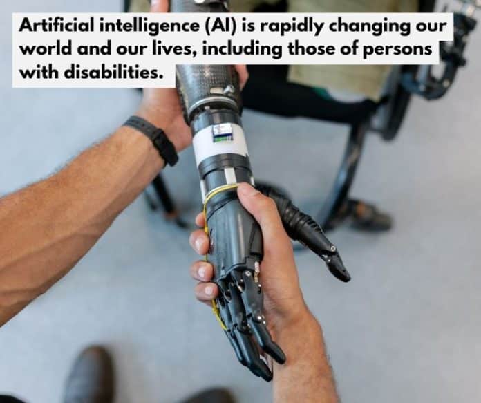 Artificial intelligence and the inclusion of Persons with disabilities